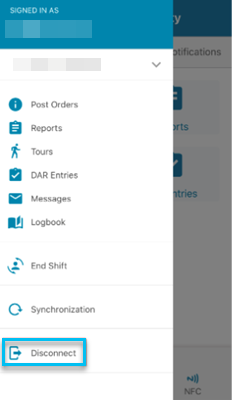 m-Post User Training - Logging in / Logging out (iOS) – Guardtek & Smartforce