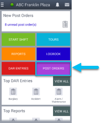 m-Post User Training - Post Orders (Android) – Guardtek & Smartforce