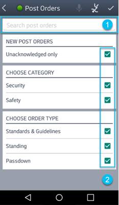 m-Post User Training - Post Orders (Android) – Guardtek & Smartforce