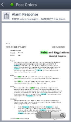 m-Post User Training - Post Orders (Android) – Guardtek & Smartforce