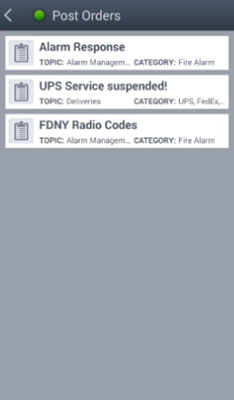 m-Post User Training - Post Orders (Android) – Guardtek & Smartforce