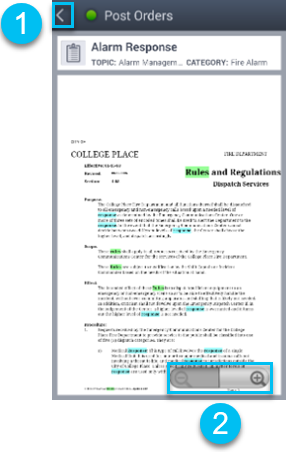 m-Post User Training - Post Orders (Android) – Guardtek & Smartforce