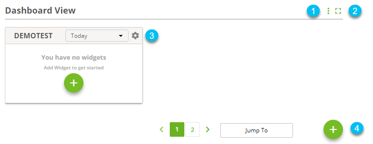 Creating a Widget on the dashboard – Guardtek & Smartforce