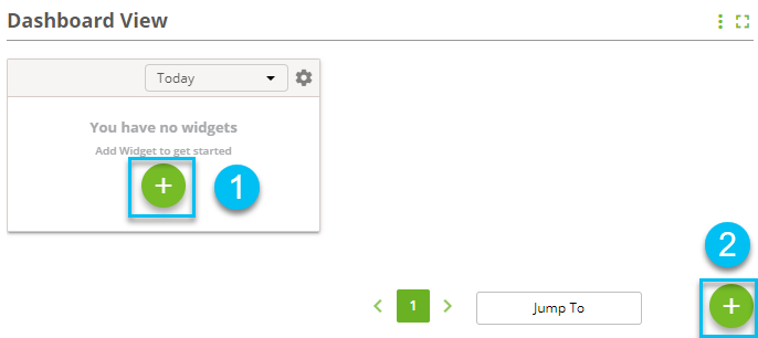 Dashboard - Adding a Container, Widget and New Page – Guardtek & Smartforce