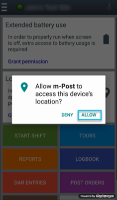 Self-Registering an m-Post Device (Android) – Guardtek & Smartforce