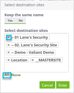 Using a Pre-defined List – Guardtek & Smartforce