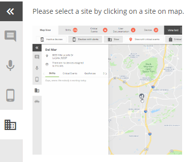 The Command Center - The Map View Module – Guardtek & Smartforce