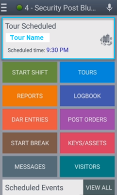 Scheduling GuardTek Tours for Android and iOS Users – Guardtek & Smartforce