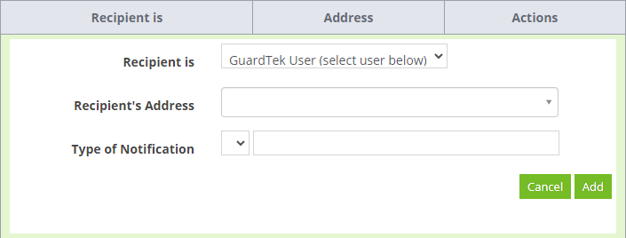 Manage Tour Notifications – GuardTek Help Center