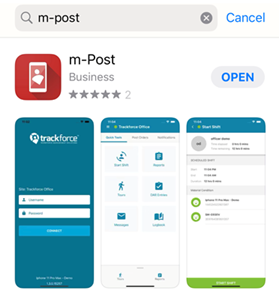 Registering a New m-Post License for an iOS Device – Guardtek & Smartforce