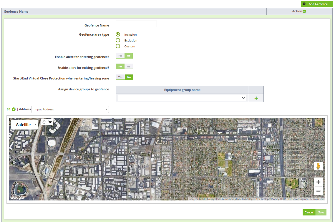Creating and Editing a Geofence – Guardtek & Smartforce