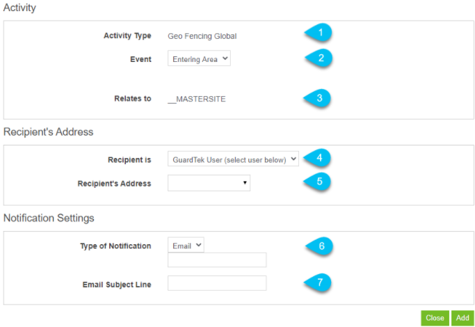 Creating and Editing a Geofence – Guardtek & Smartforce