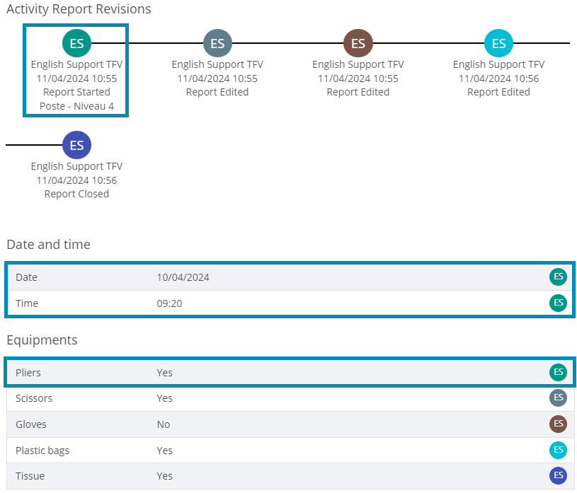 Consult a Report revision history – GuardTek Help Center