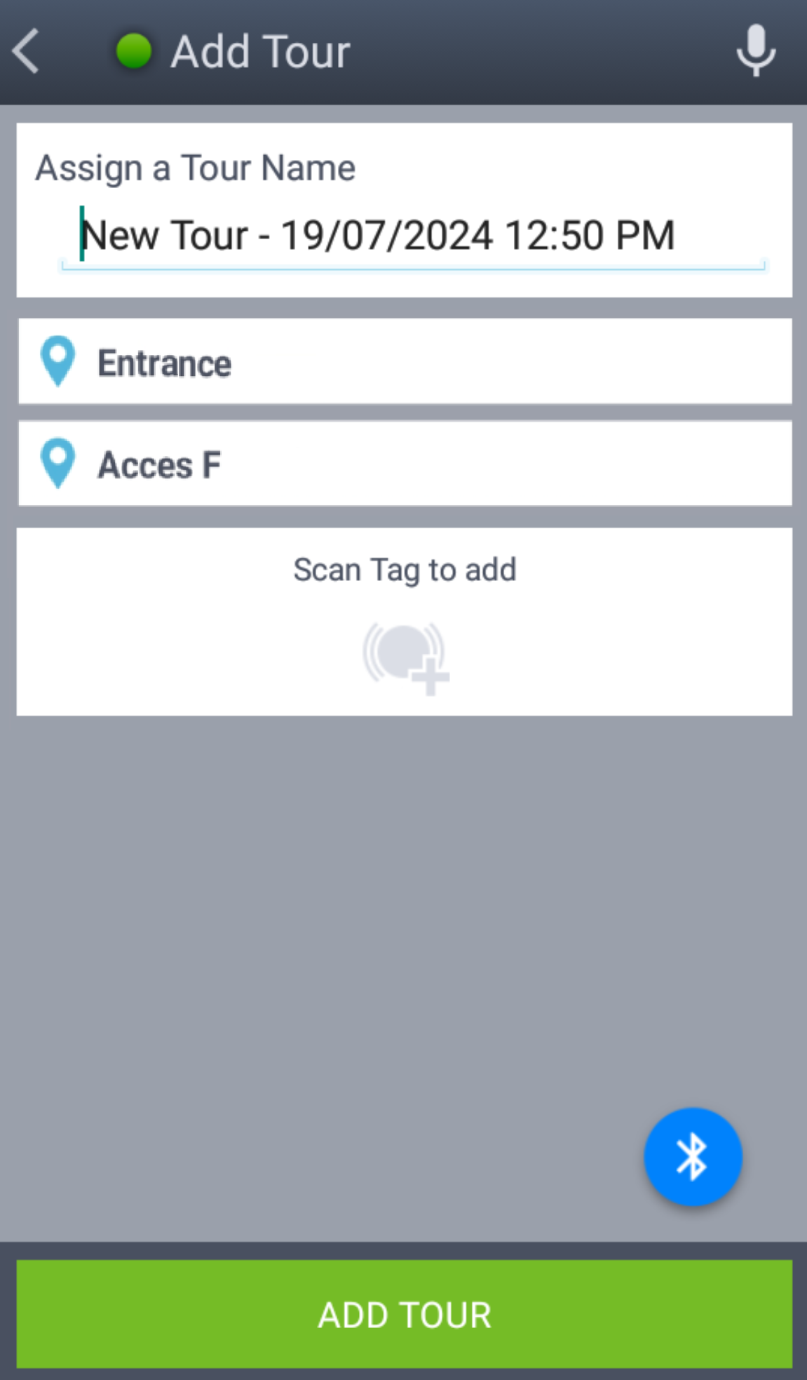 Add a NFC Tag Tour from an Android device – GuardTek Help Center